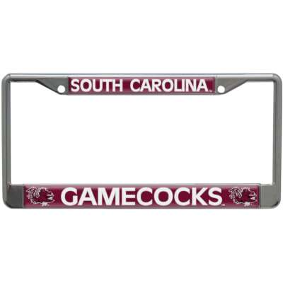 South Carolina Gamecocks Metal License Plate Frame w/Domed Acrylic | eBay