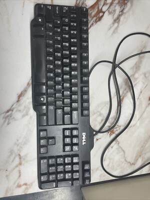 Dell Keyboard L100 USB Wired Black Standard 104 Key K4 | eBay