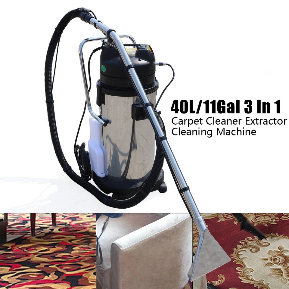 40L 3in1 Commercial Carpet Cleaning Machine Cleaner Pro Vacuum Cleaner ...