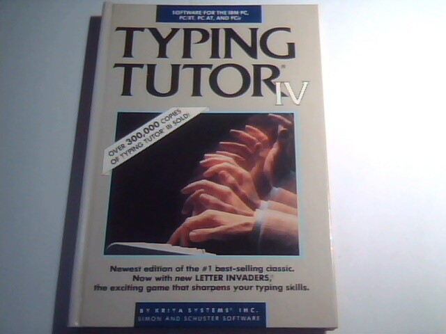 Typing Tutor IV 4 by Kriya Systems PC PC/XT AT PCjr - Letter Invaders ...