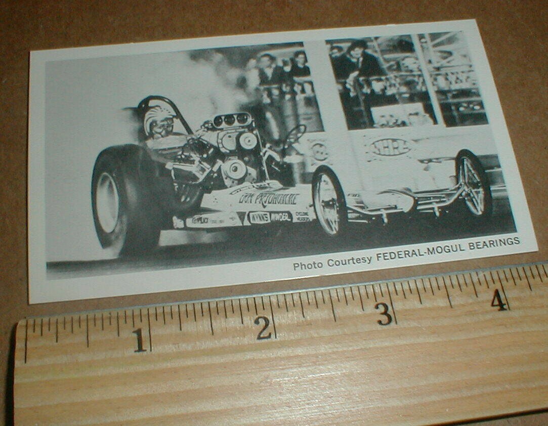 Fleer Vtg old Stickshifts Drag Racing rare card Don Prudhomme dragster ...