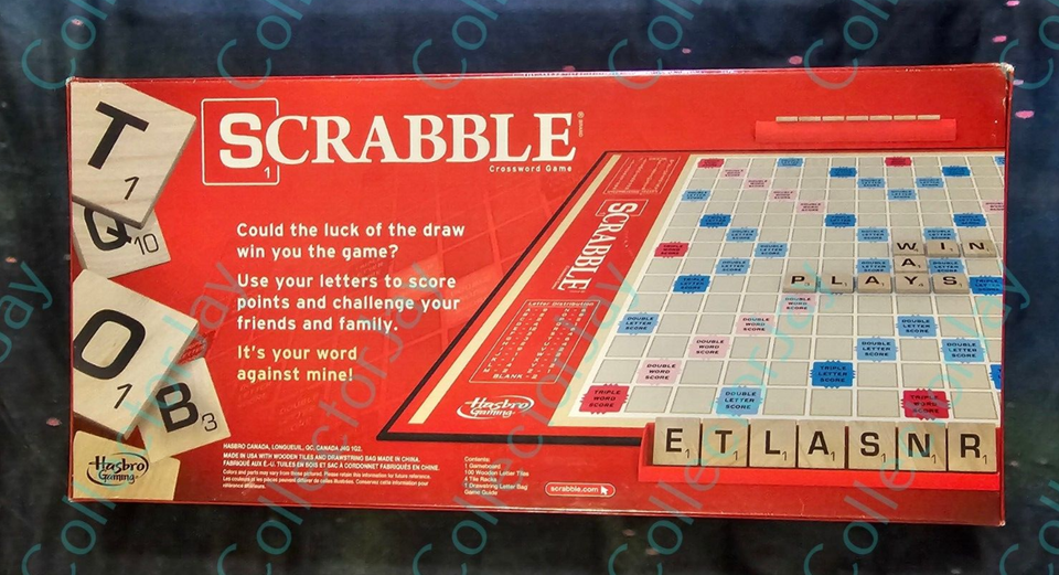 Scrabble Board Game - Crossword New Factory Sealed Hasbro A8166 2013 ...