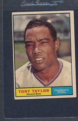 1961 Topps #411 Tony Taylor Philles VG/EX *989 | eBay