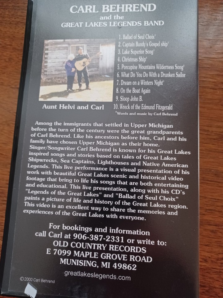 CARL BEHREND and the GREAT LAKES LEGENDS BAND | eBay