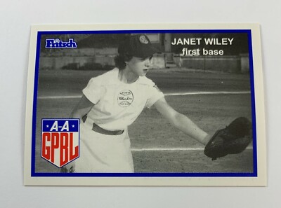 Fritsch AAGPBL Baseball Singles: #223 Janet Wiley | eBay
