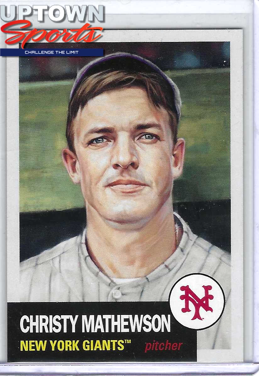 Topps MLB® Living Set® Card #666 - Christy Mathewson - New York Giants ...