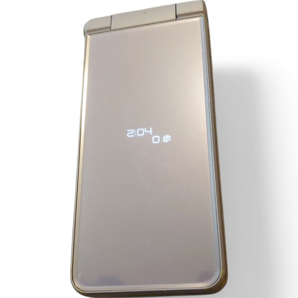 SHARP AQUOS 601SH 602SH PINK KEITAI 2 Android Flip Phone Unlocked SIM ...