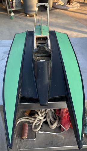 PRATHER LAP CAT RACING RC TUNNEL HULL BOAT 35"INCH NITRO P/airboat | eBay