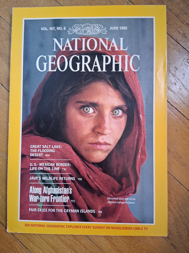 National Geographic Magazine June 1985 Afghan Girl Vol 167 no 6 | eBay