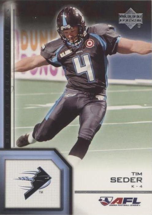 2006 Upper Deck Arena Football - Tim Seder #19 for sale online | eBay