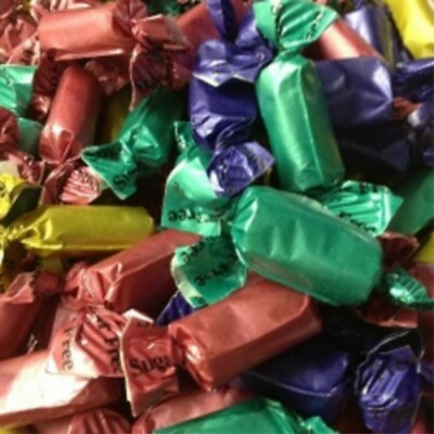 Assorted Toffees Sweets Mixed Flavour Wrapped Toffee Chews VEGETARIAN ...
