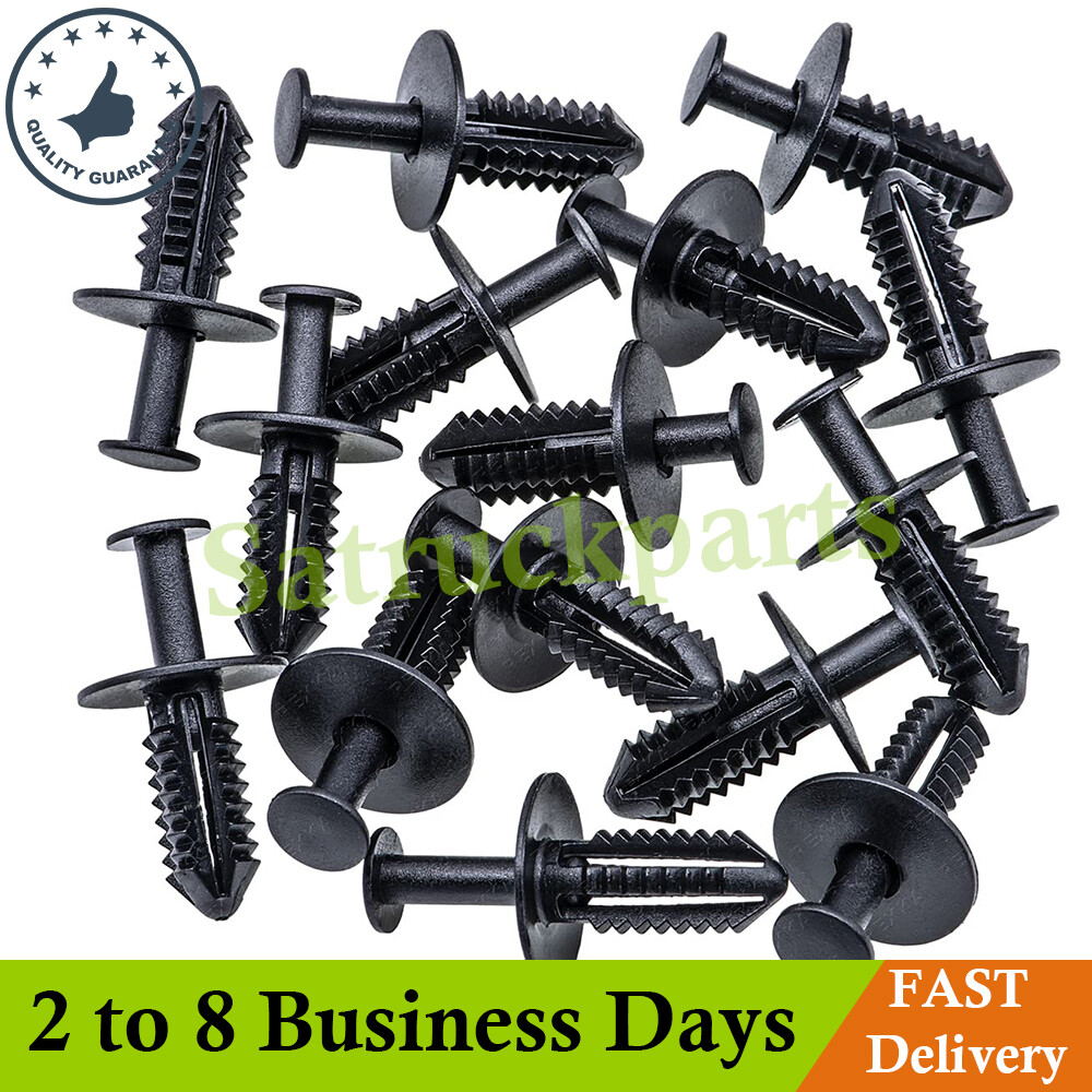 Set of 100 Front Fender Liner Retainer Clips Fit For Mercedes Benz ...