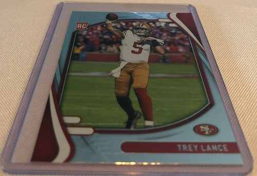 2021 Panini Absolute Football Trey Lance San Francisco 49ers rookie ...