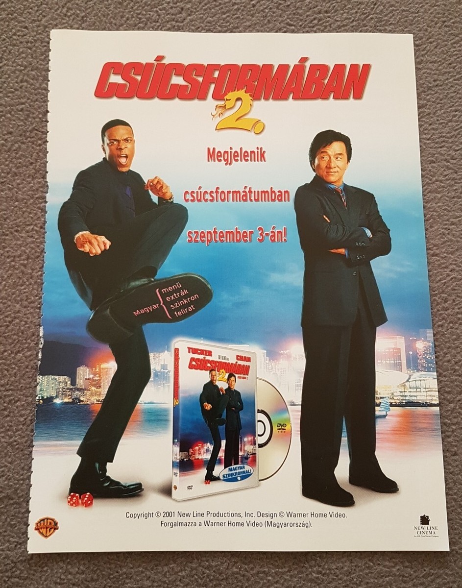 Rush Hour 2 Suits Jackie Chan Autographed Signed & Chris Tucker "Rush