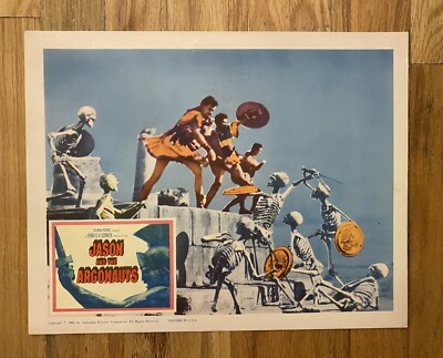JASON AND THE ARGONAUTS SKELETON BATTLE 1963 BEST LOBBY CARD | eBay