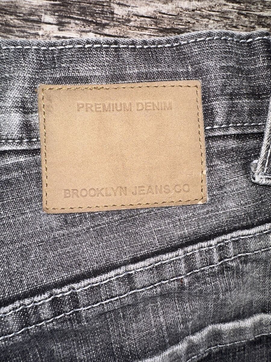 Vintage Brooklyn Xpress Jeans Mens 36x34 Gray Grunge Y2k 90s Vintage Brooklyn Xpress Jeans Mens 36x34 Gray Grunge Y2k 90s