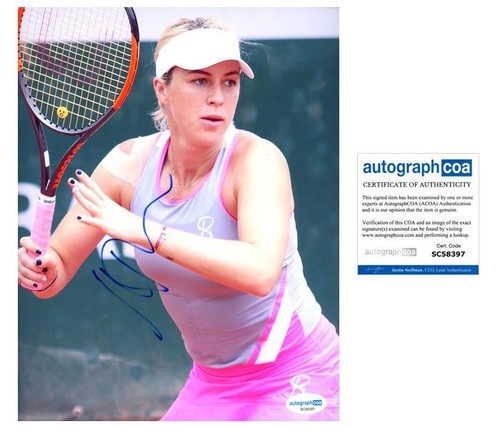 Anastasia Pavlyuchenkova AUTOGRAPH Signed WTA Tennis Pro 8x10 Photo ...