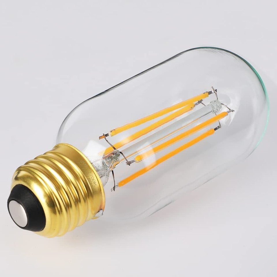 Dimmable Led Edison Light Bulbs 8w Equal 100 Watt Light Bulb Ac120v T45 ...