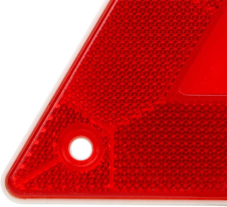 Slow Moving Vehicle Sign, 4 Pack Reflector Vehicle Triangle Warning ...