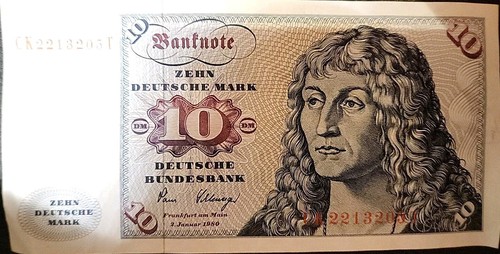 10 DM Schein Banknote Deutsche Mark, BRD alte Serie 1977 | eBay