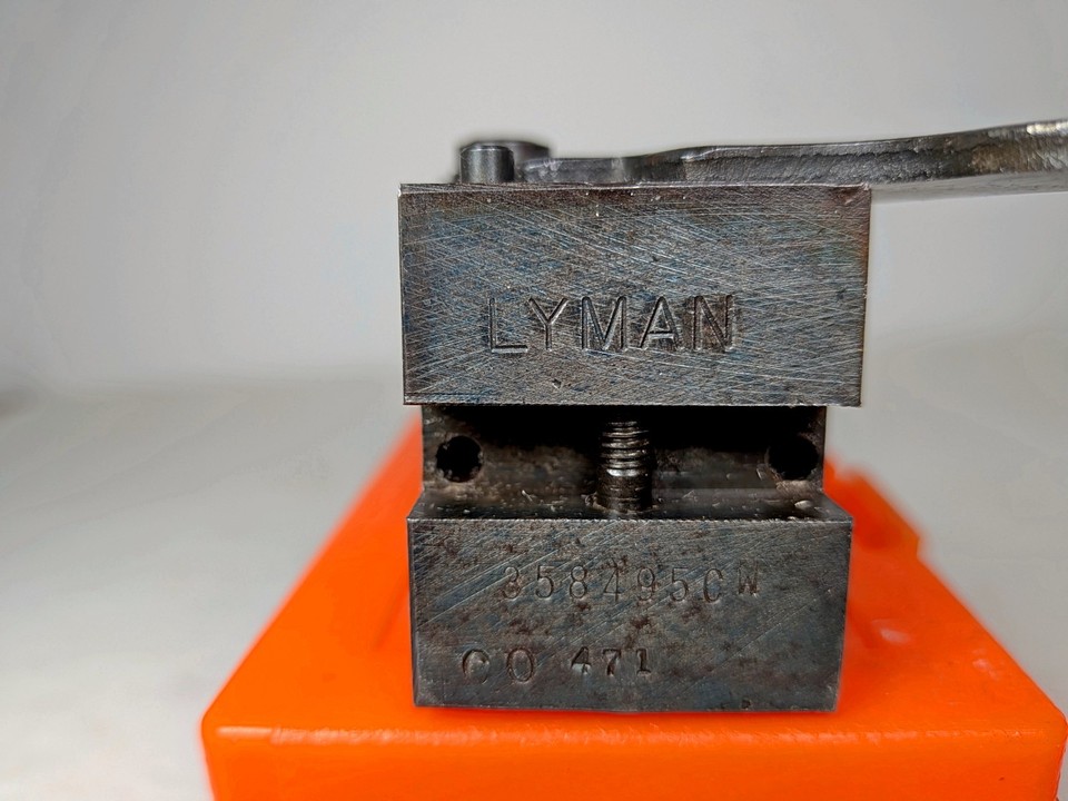 Lyman 358495 Dual Cavity Bullet Mold 38 Cal WC 141 Gr | eBay