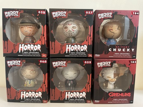 Funko Dorbz Horror Lot of 6: Freddy/Jason/Chucky/Pinhead/Leatherface ...