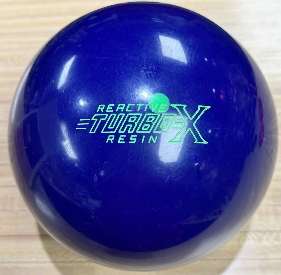 ORIGINAL Ebonite Turbo X 16lbs NIB Vintage Collector Grade Bowling Ball ...