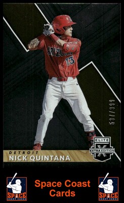 2019 Panini Elite Extra Edition #47 Nick Quintana #/999 | eBay