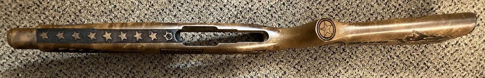 Ruger 10/22 Pennies From Heaven WWII Bomber Style Custom Wood Stock ...