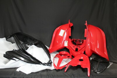 Raptor 700 Plastics GENUINE YAMAHA fenders 2006-2023 BLACK RED 700 🔥 ...