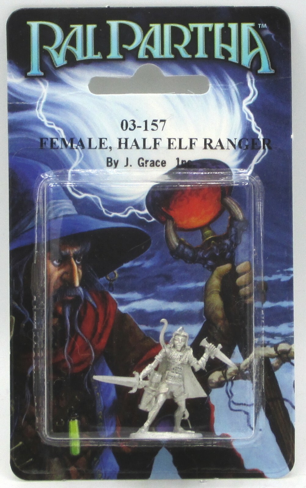 Ral Partha 03-157 Female Half Elf Ranger (Player Character) Dual Wield ...