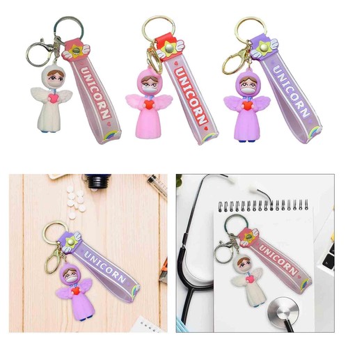 Nurse Keychain Nurse Doll Nursing School Gift for Colleagues Nurses Day ...