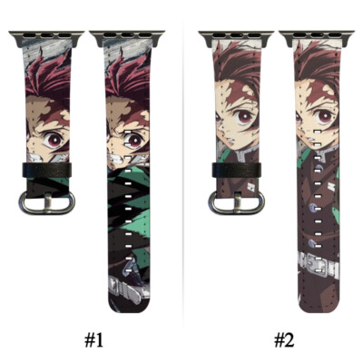 Demon Slayer Tanjiro Hot Apple Watch Band 38 40 42 44 49 mm Series SE 7 ...