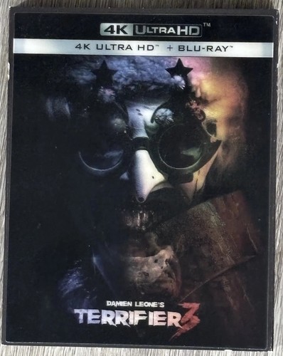 Terrifier 3 Collectors Edition (4K Ultra HD & Blu-ray, 2024) Like New ...