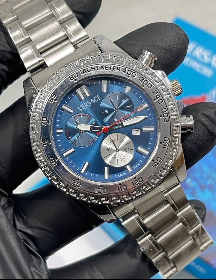 Versace Eros Watch and Perfume Gift Set for Men New In Box Free Postage ...