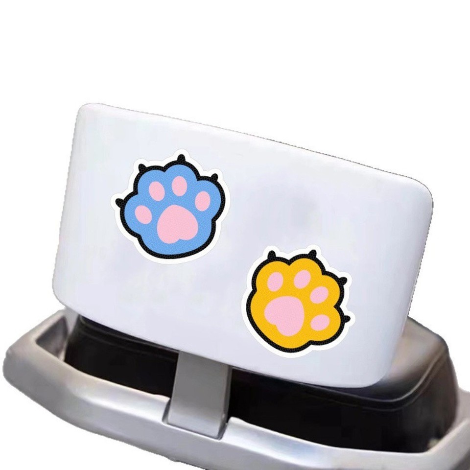 Reflective Stickers Night Visibility Reflects Headlights Peel-and-stick ...