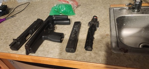 KWA KMP9 Mp9 Mp7 GBB Green Gas Airsoft PARTS and Perfect Mag | eBay