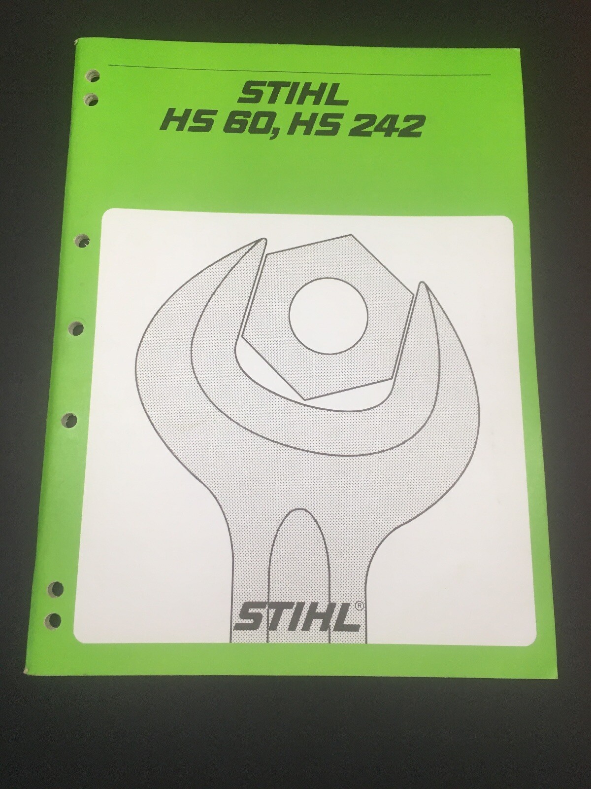 GENUINE STIHL HS60 HS242 CHAINSAW / TRIMMER SERVICE MANUAL - NOS (NOT A ...