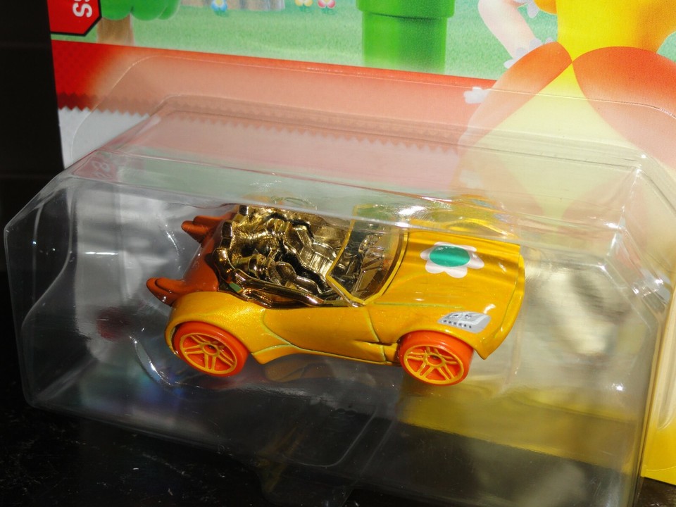 HOT WHEELS CHARACTER CARS 2021 SUPER MARIO PRINCESS DAISY DIECAST | eBay