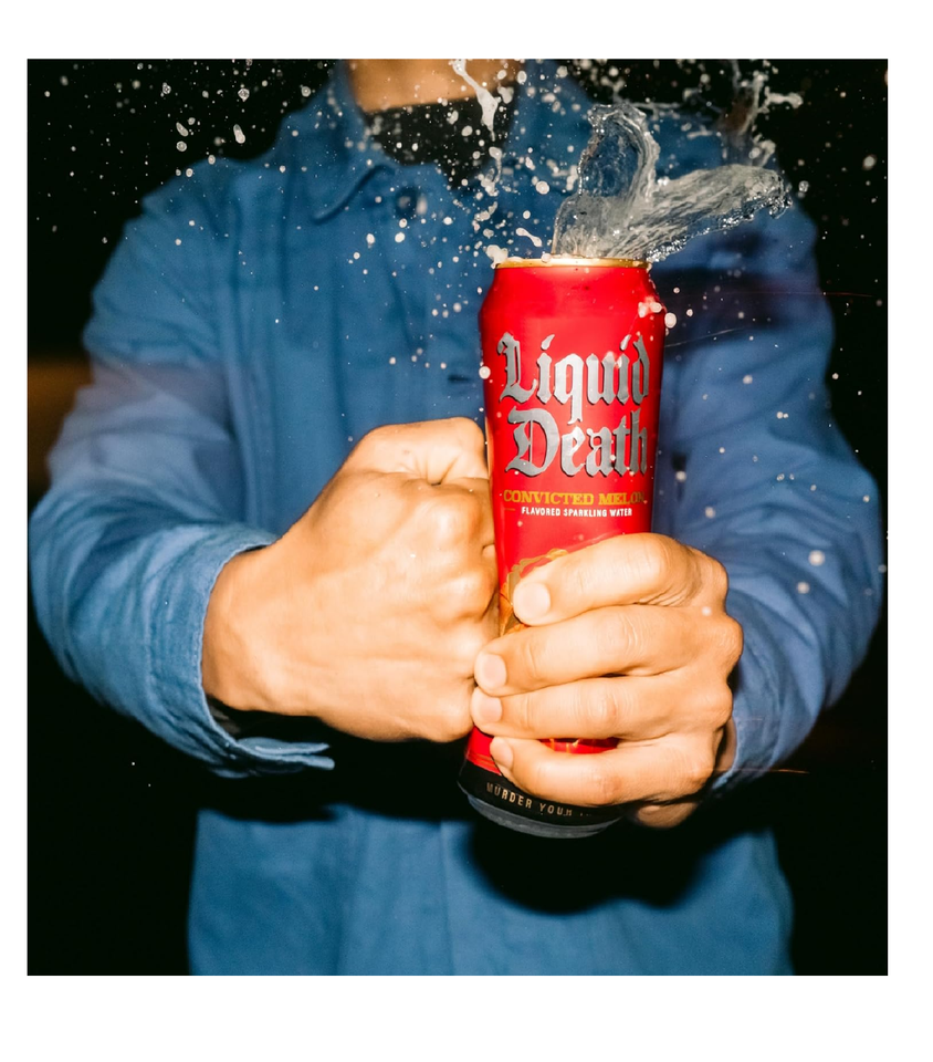 Liquid Death Convicted Melon Sparkling Water Watermelon Flavored ...