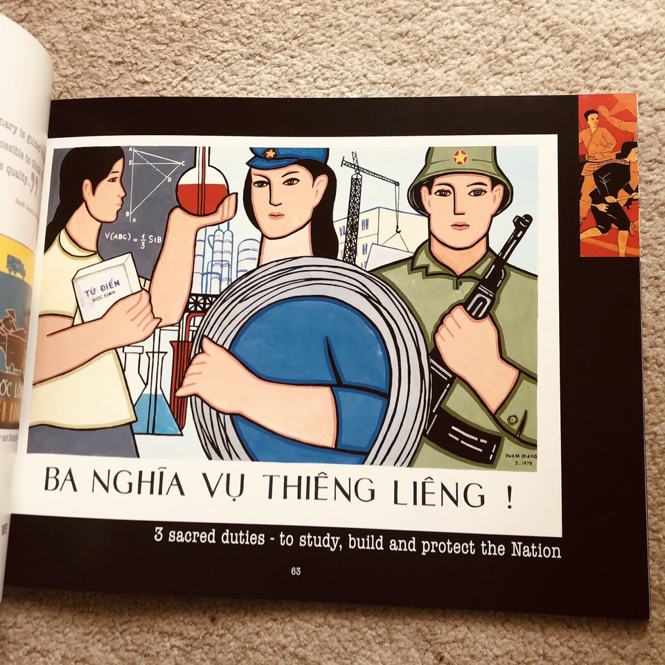 Vietnam War Propaganda Posters Dogma Morale from the Ministry Large ...