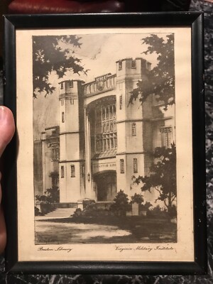 Day Lowry Preston Library VMI Etching Militaria G Patton & Fort Lewis 2 ...