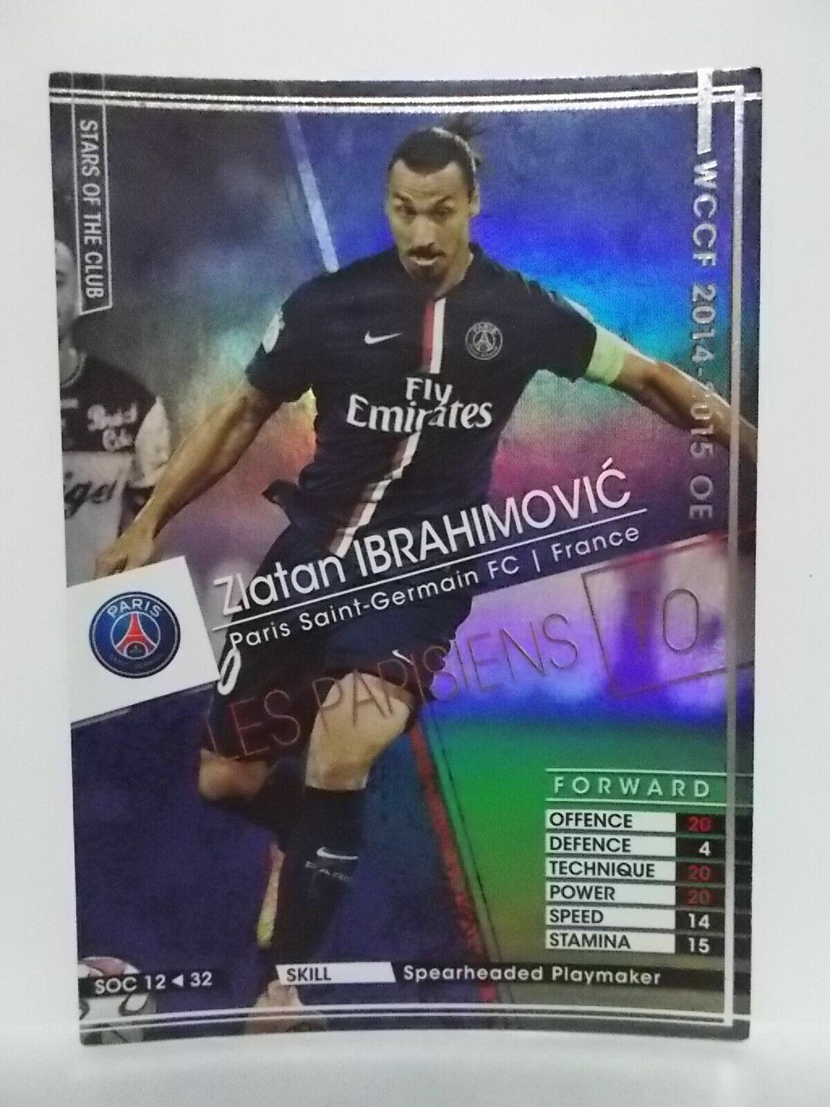 Panini WCCF Zlatan IBRAHIMOVIC | eBay