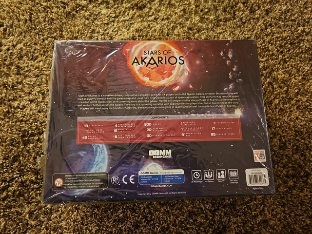 OOMM Games Stars of Akarios Game Board for sale online | eBay