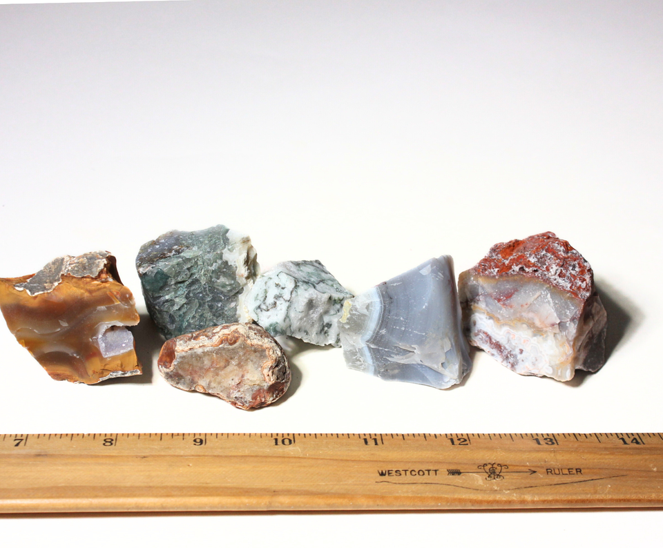 Agate Mix - Rough Rocks for Tumbling - Bulk Wholesale options | eBay