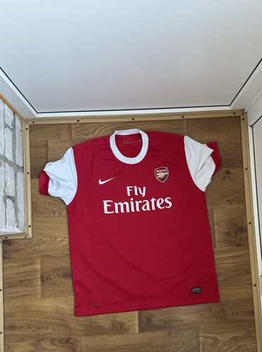 ARSENAL 2010 2011 HOME FOOTBALL SHIRT SOCCER JERSEY NIKE MEN SIZE XL | eBay