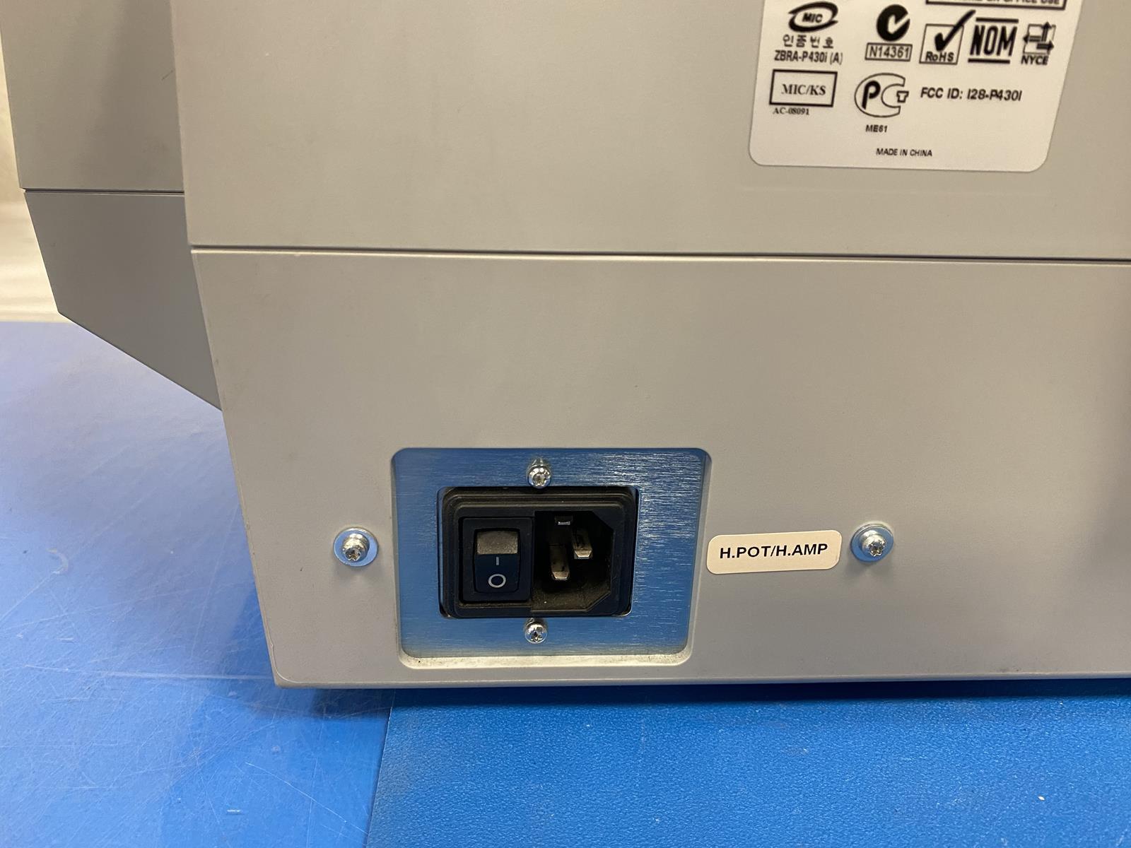 Zebra P430i ID Card Printer | Thermal | Color | USB 1.0/1.1 | 10 inches ...