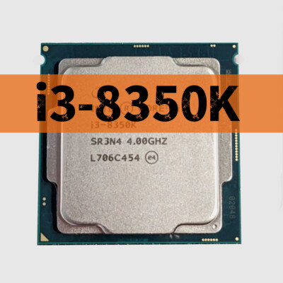 Intel Core i3-8350K SR3N4 4.0GHz 4 Cores 4 Threads 8MB 91W LGA1151 CPU ...