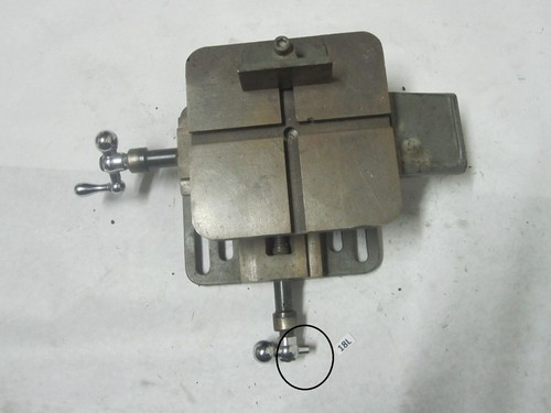 Atlas Craftsman 2432 Cross Slide X Y Table Milling Drill Press 7" x 7 ...