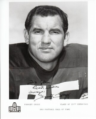 Forrest Gregg signed 8x10 photo | eBay